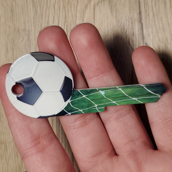 Other | Soccer Blank House Key | Poshmark